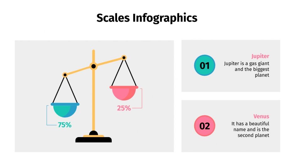 Free Scales Infographics for Google Slides and PowerPoint