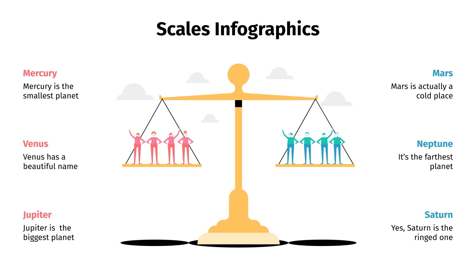 Free Scales Infographics for Google Slides and PowerPoint