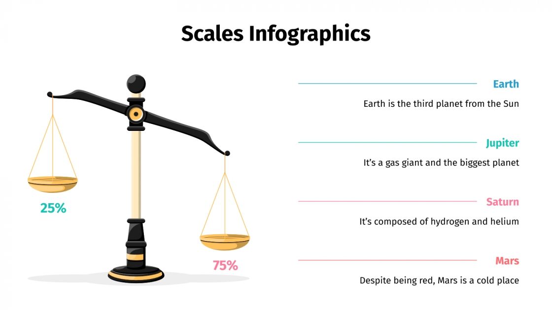 Free Scales Infographics for Google Slides and PowerPoint