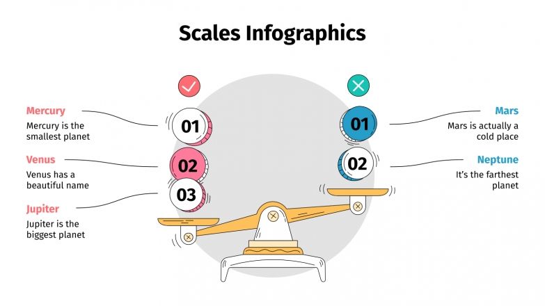Free Scales Infographics for Google Slides and PowerPoint