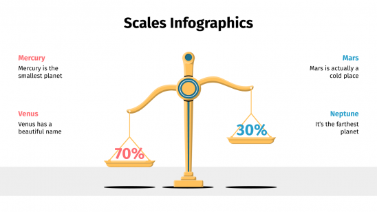 Free Scales Infographics for Google Slides and PowerPoint