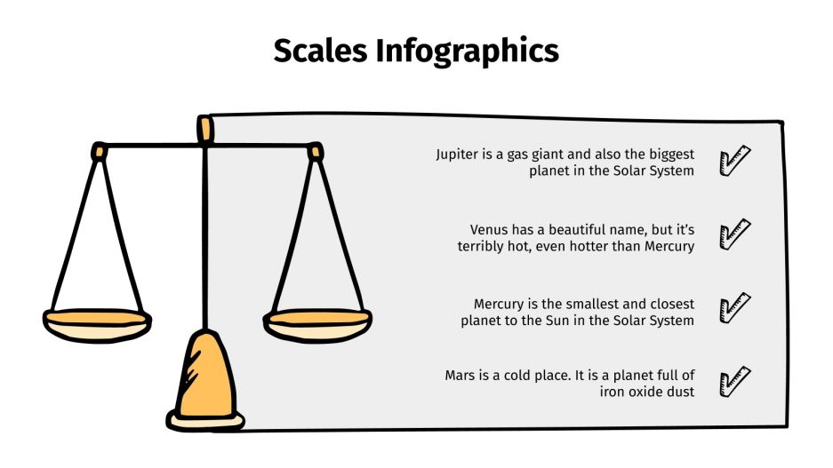 Free Scales Infographics for Google Slides and PowerPoint