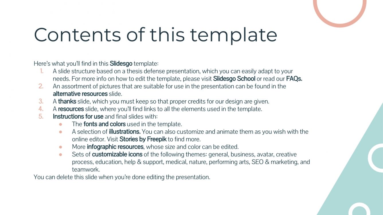 Physical Therapy Thesis Google Slides & PPT template
