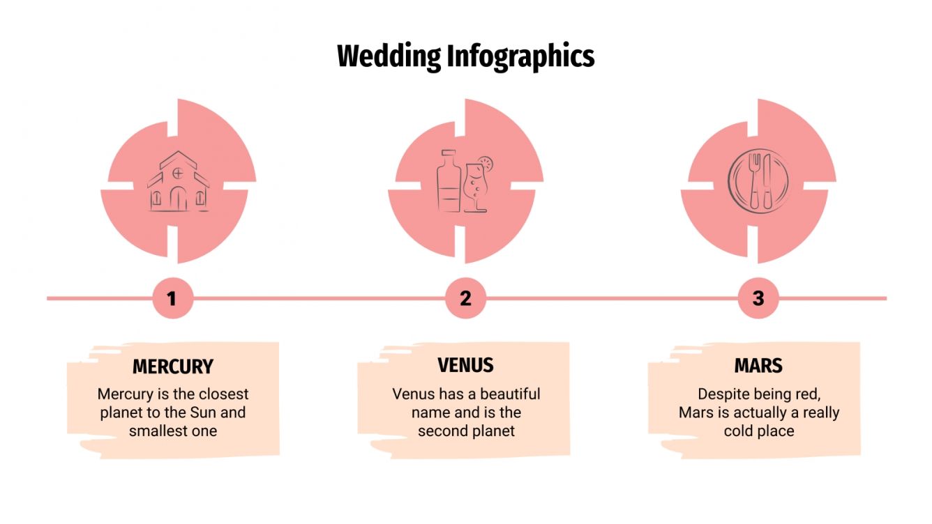Free Wedding Infographics for Google Slides and PowerPoint