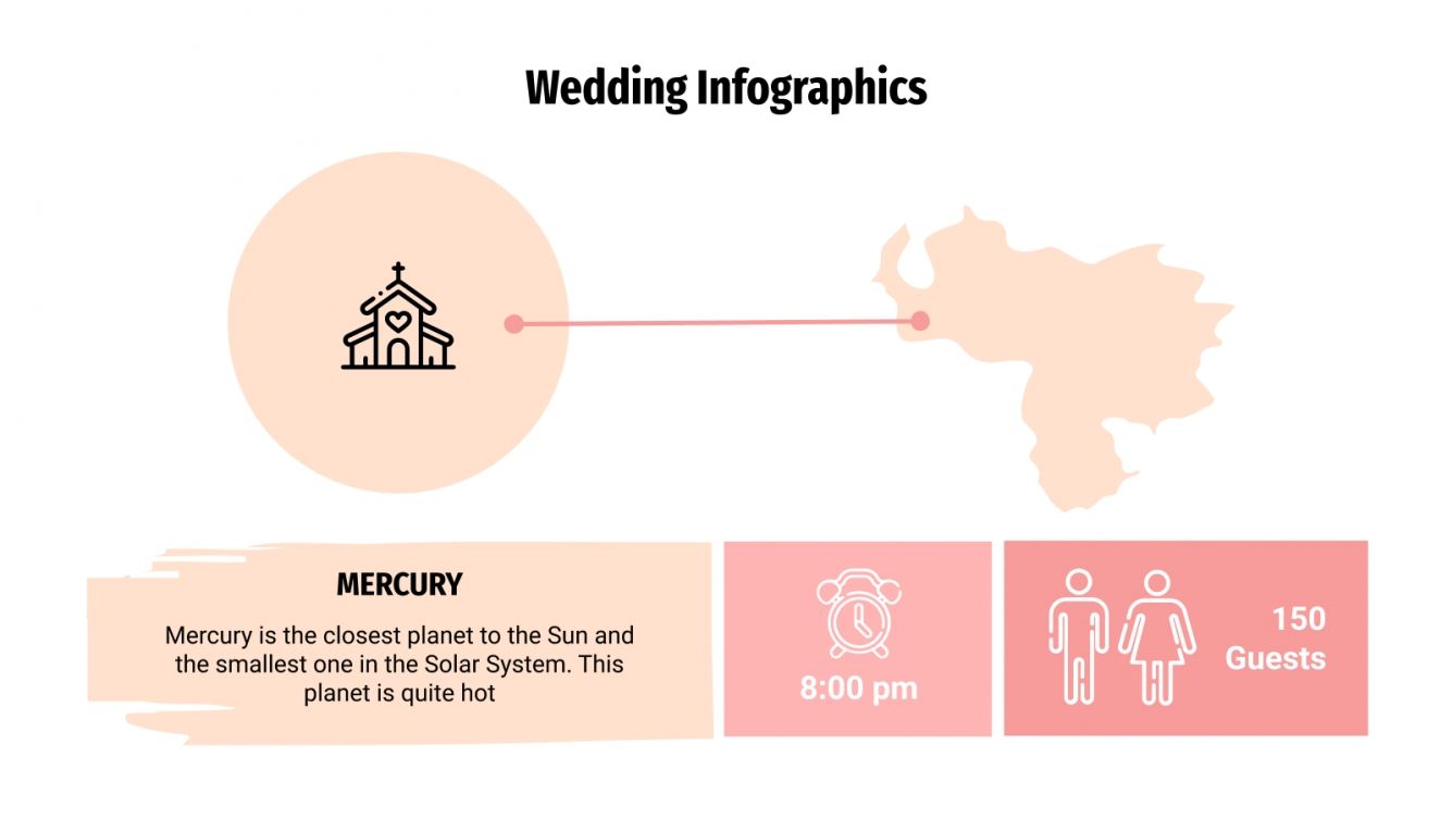 Free Wedding Infographics for Google Slides and PowerPoint