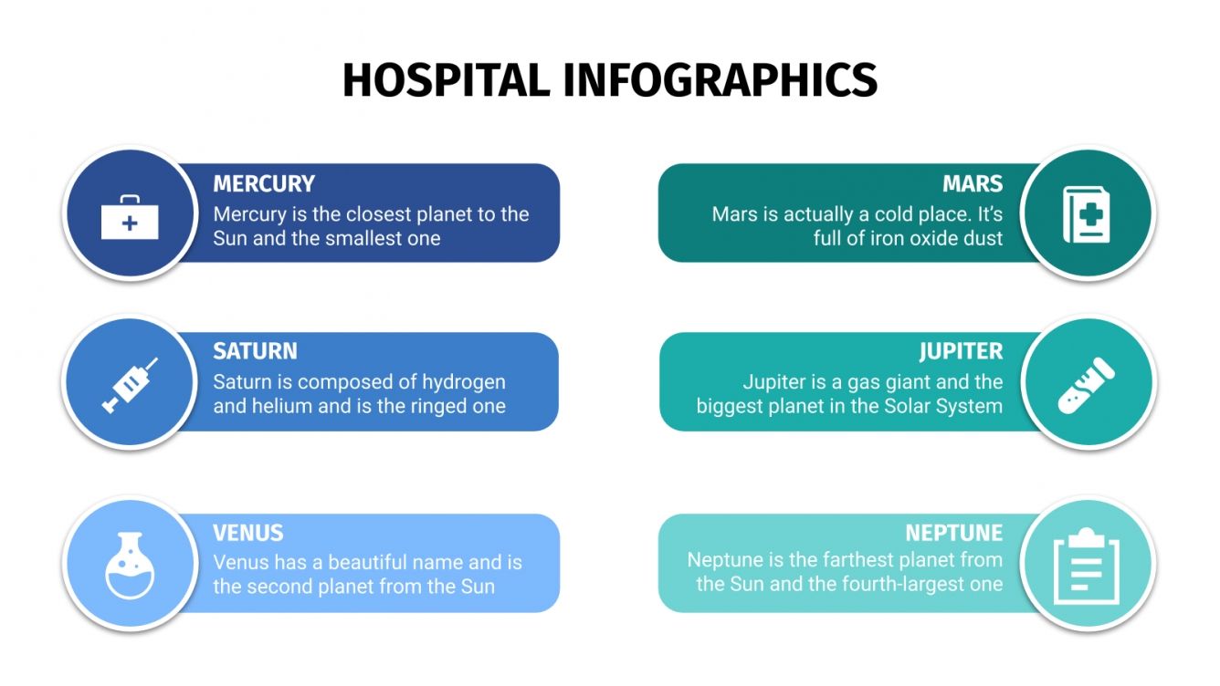 Free Hospital Infographics for Google Slides and PowerPoint