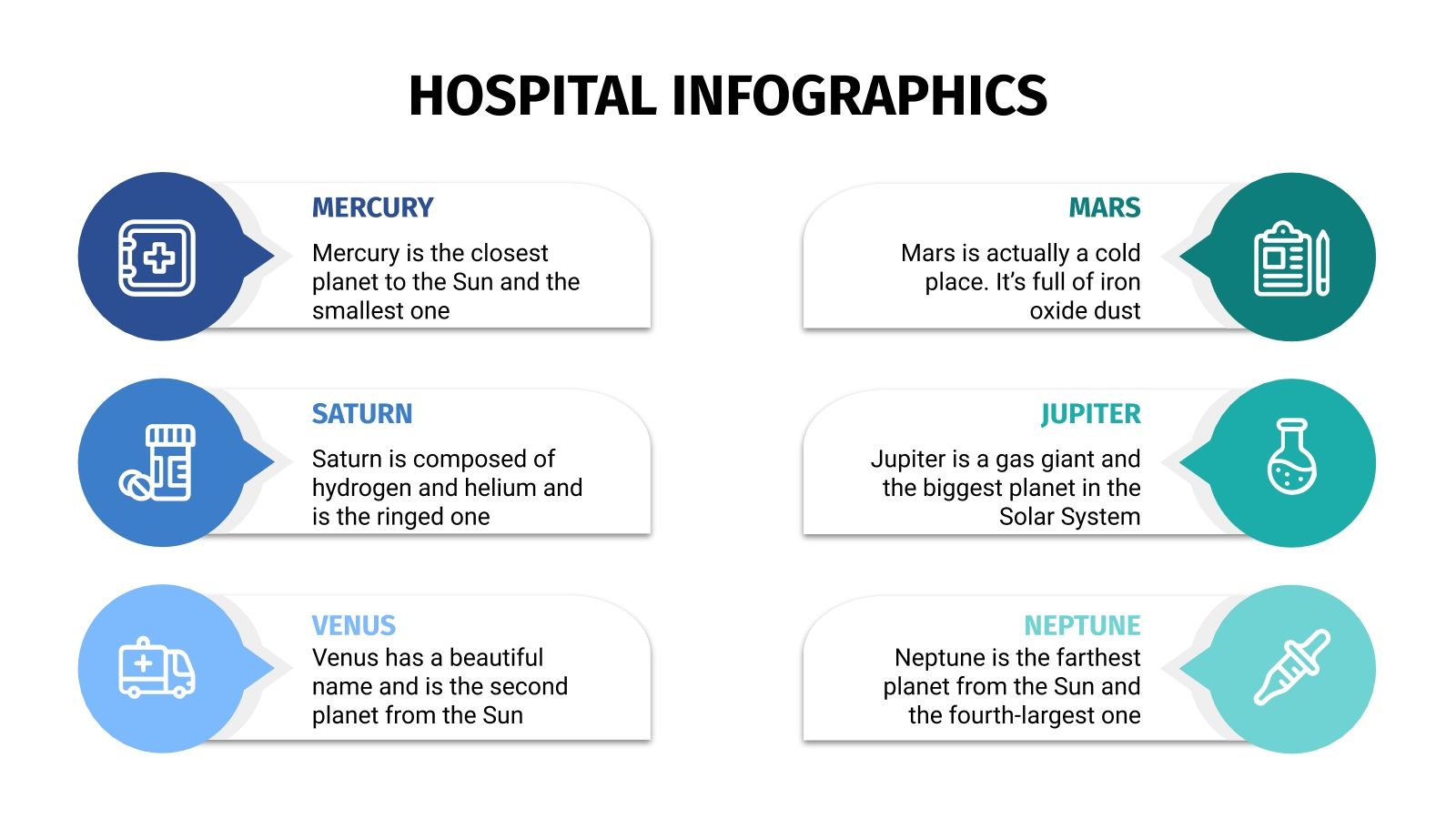 Free Hospital Infographics for Google Slides and PowerPoint