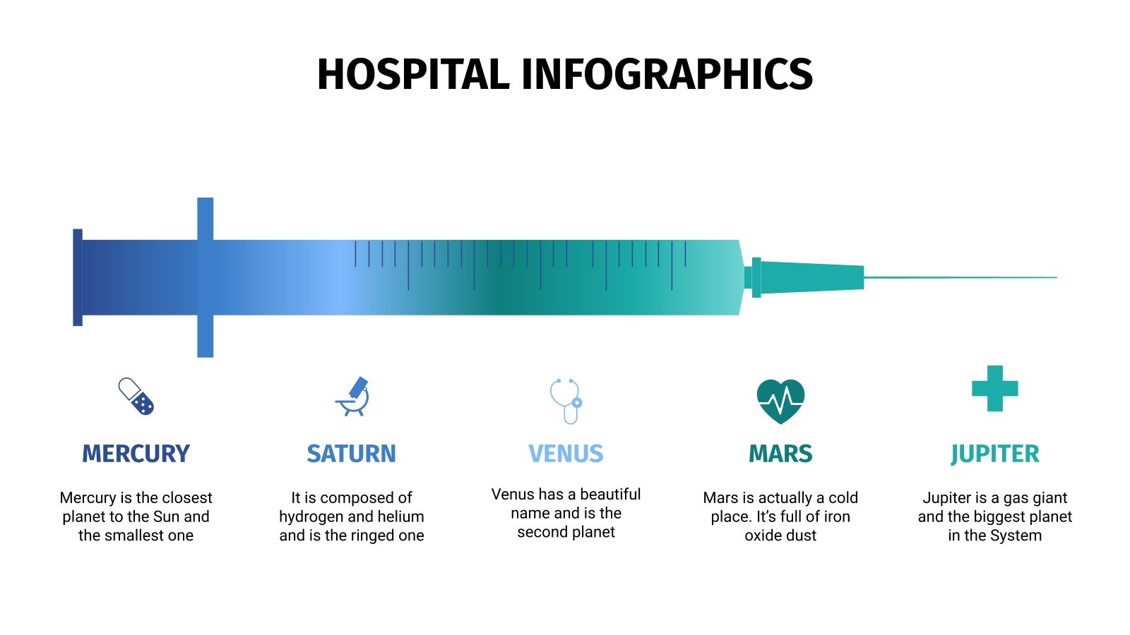 Free Hospital Infographics for Google Slides and PowerPoint