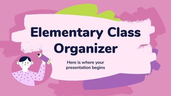 Elementary Class Organizer Google Slides & PowerPoint template