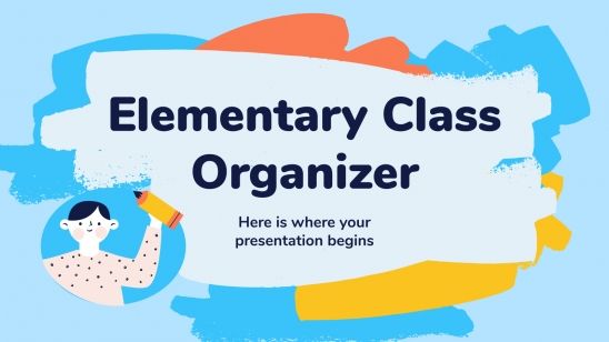 Elementary Class Organizer Google Slides & PowerPoint template
