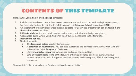 Spanish Language School Center | Google Slides & PPT