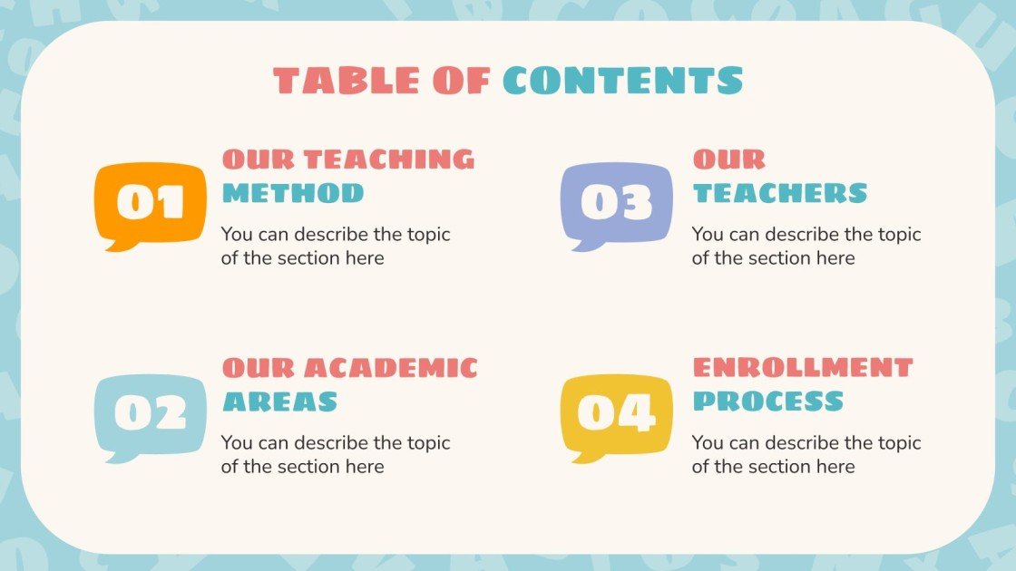 Spanish Language School Center | Google Slides & PPT