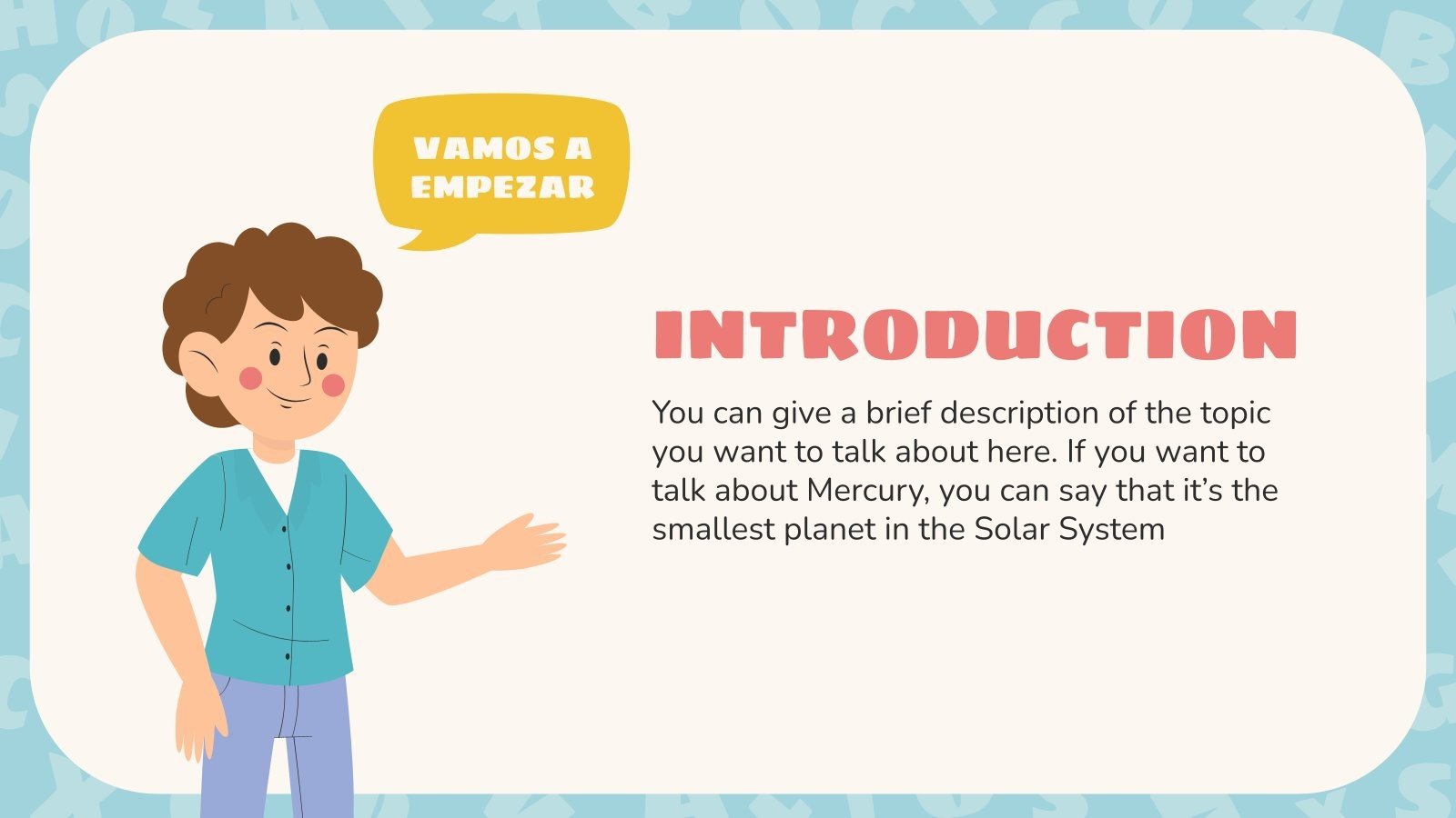 Spanish Language School Center | Google Slides & PPT