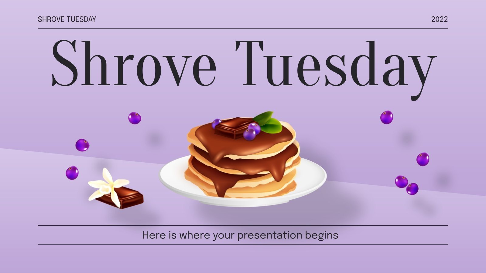 Shrove Tuesday | Google Slides & PowerPoint template