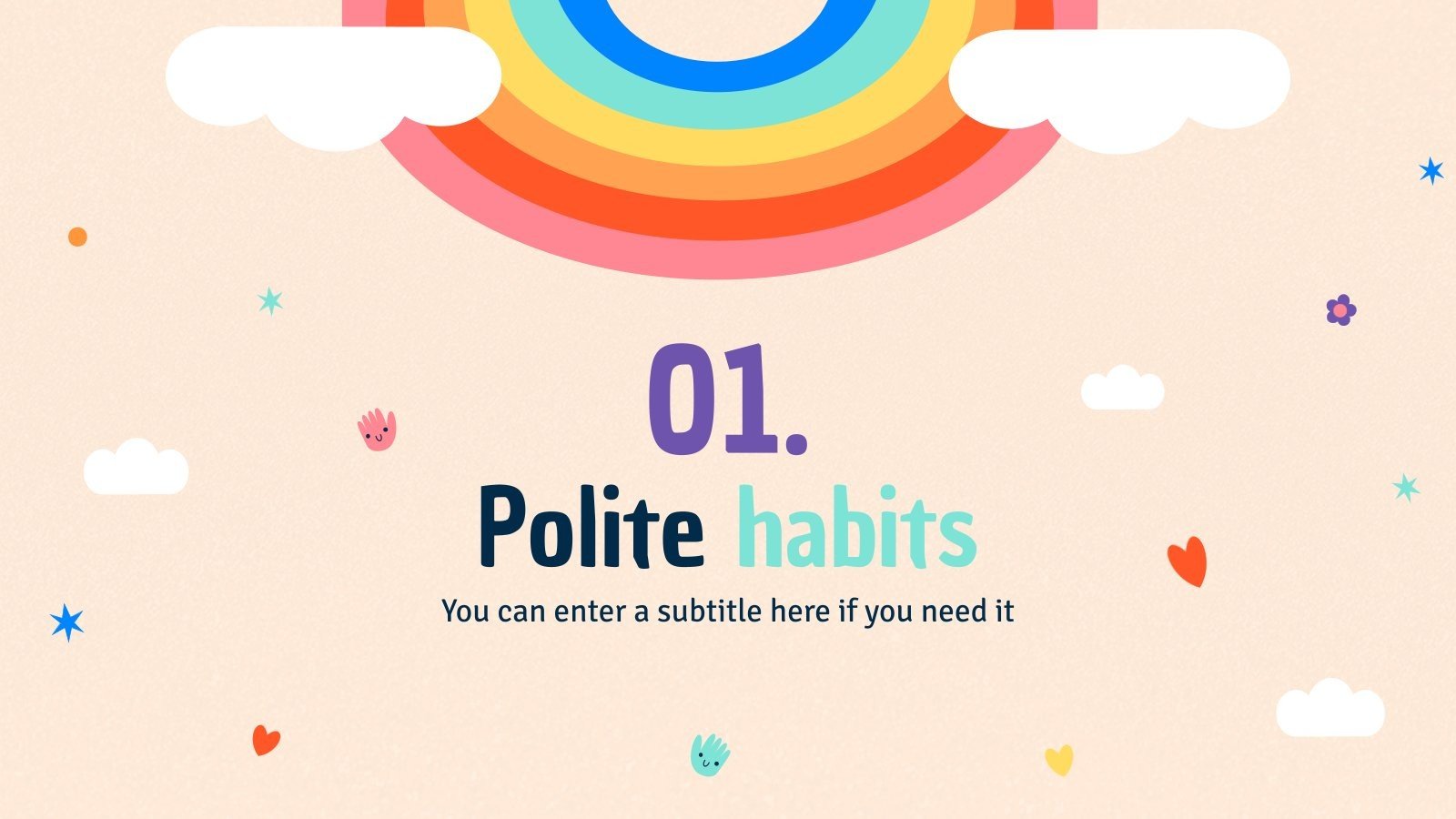 Social Skills for Pre-K: Polite Habits | Google Slides & PPT