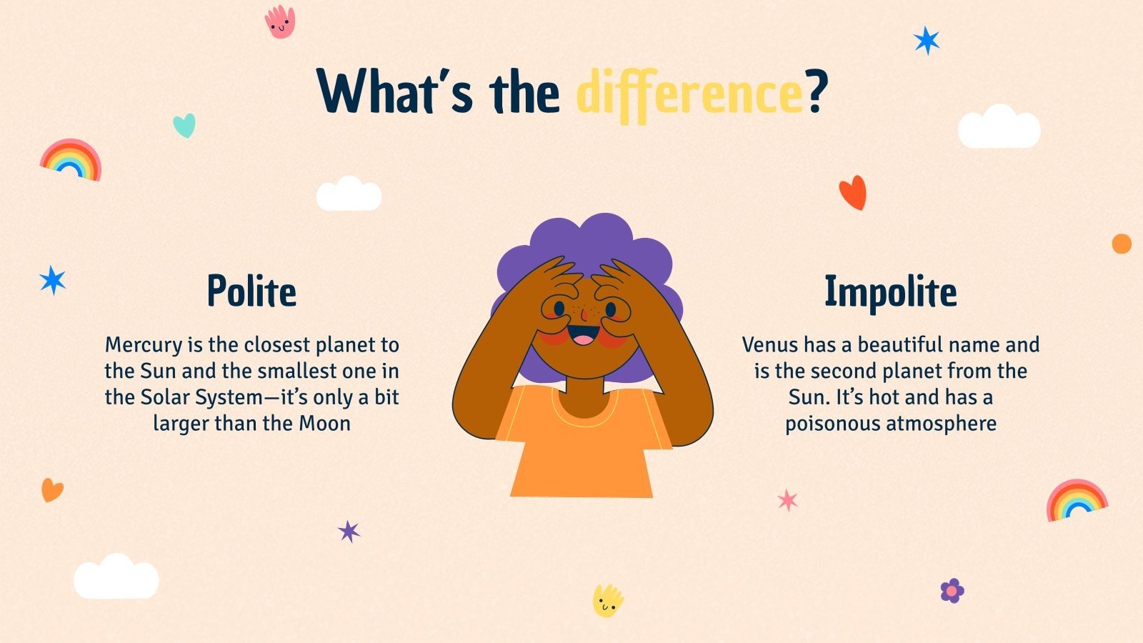 Social Skills for Pre-K: Polite Habits | Google Slides & PPT