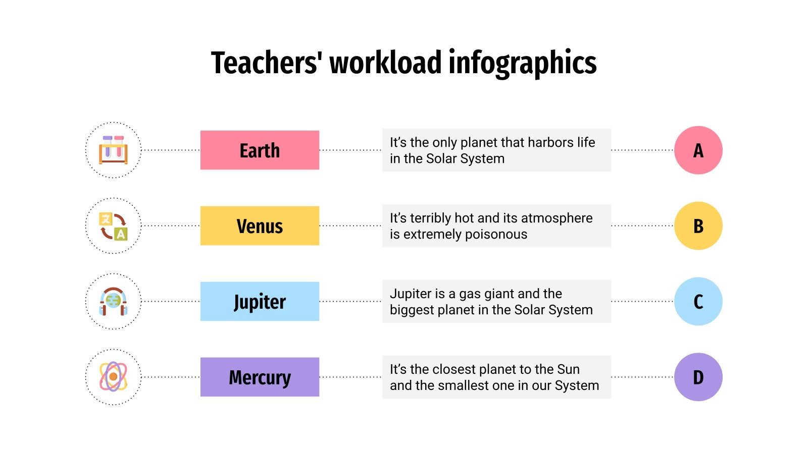 Teachers' Workload Infographics | Google Slides & PowerPoint