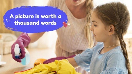 Practical Life for Pre-K: Sweep & Mop | Google Slides & PPT