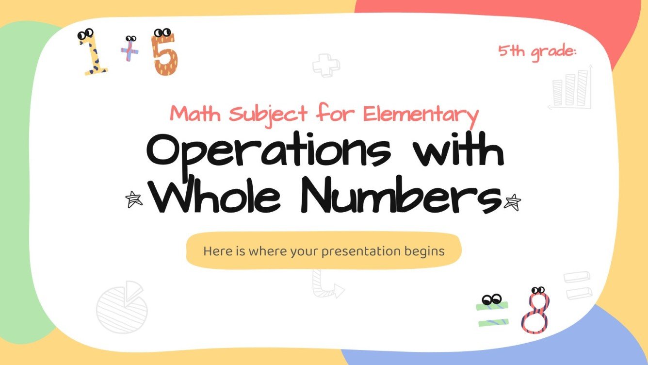 Operations with Whole Numbers | Google Slides & PPT