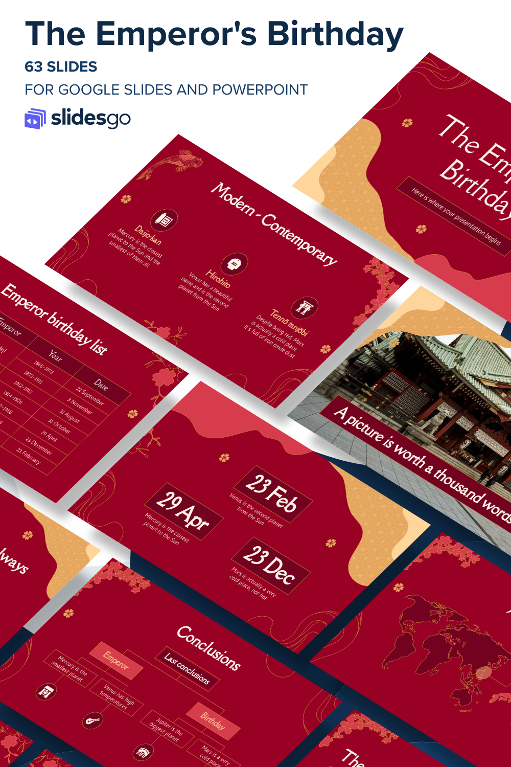 The Emperor's Birthday | Google Slides & PowerPoint