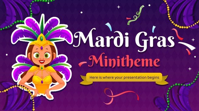 Kostenlose Karneval Google Slides Themen & PowerPoint Vorlage