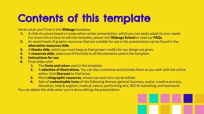 German Language School Center | Google Slides & PPT