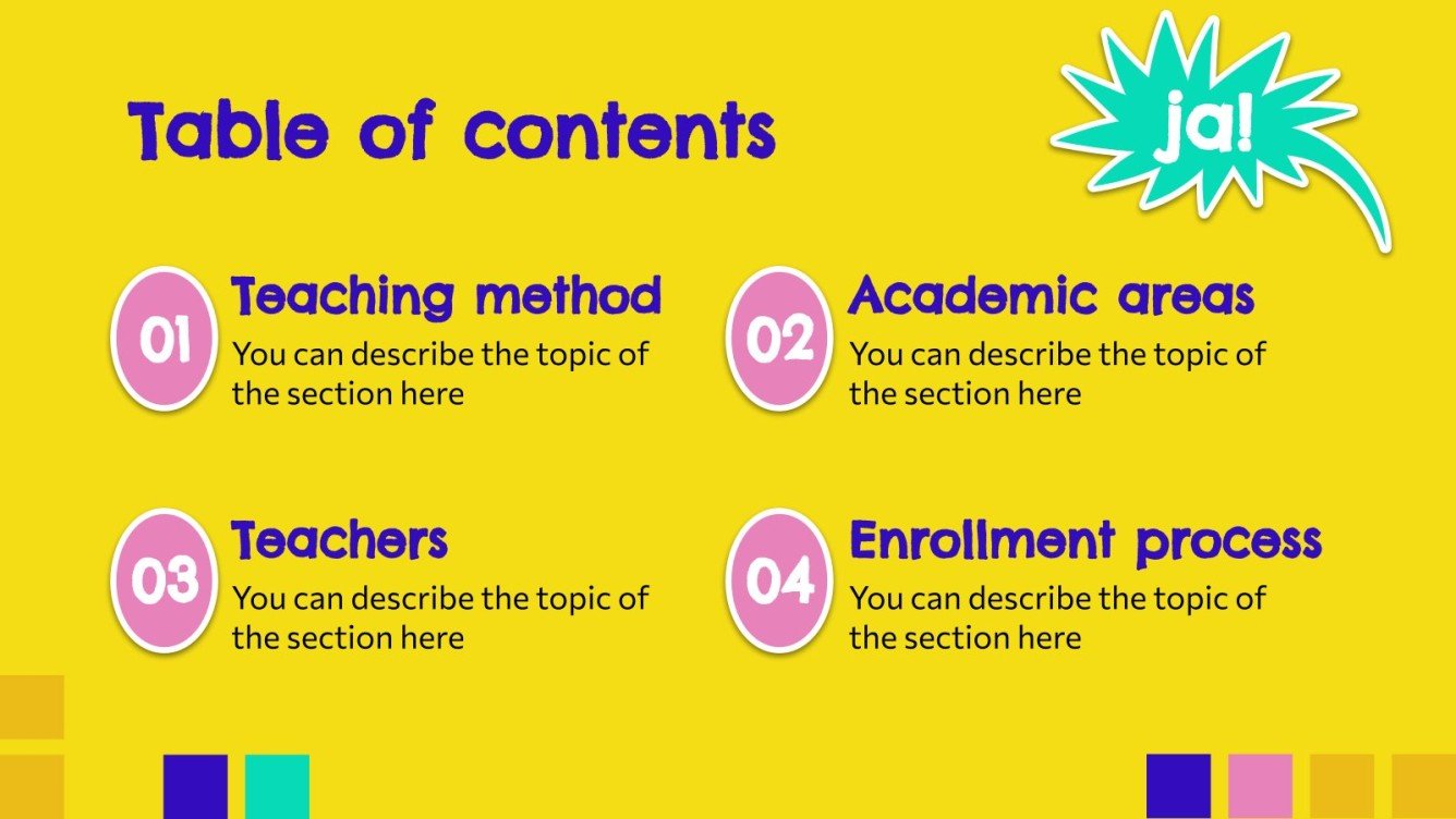 German Language School Center | Google Slides & PPT