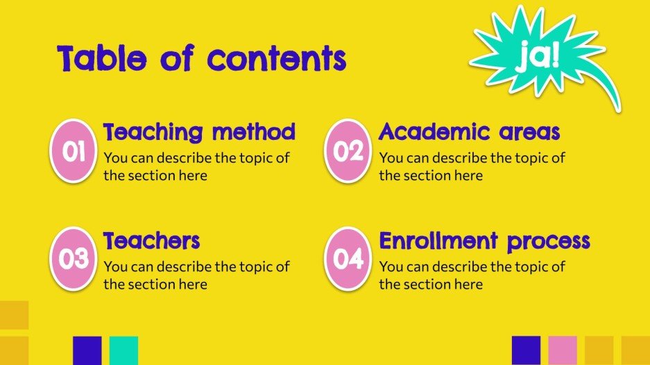 German Language School Center Google Slides PPT german-language-school-center-google-slides-ppt