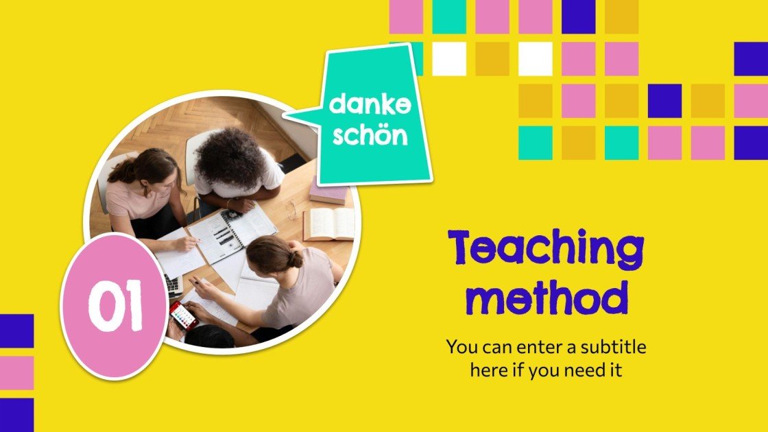 German Language School Center | Google Slides & PPT