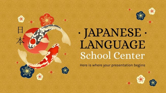 Free templates about Japan for Google Slides and PowerPoint