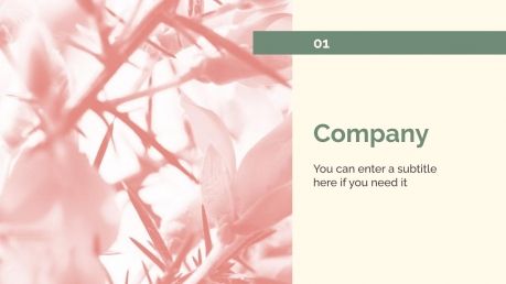 Vintage Floral Google Slides theme & PowerPoint template