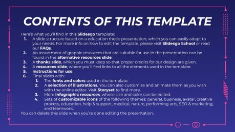 Engineering Process Thesis | Google Slides & PowerPoint