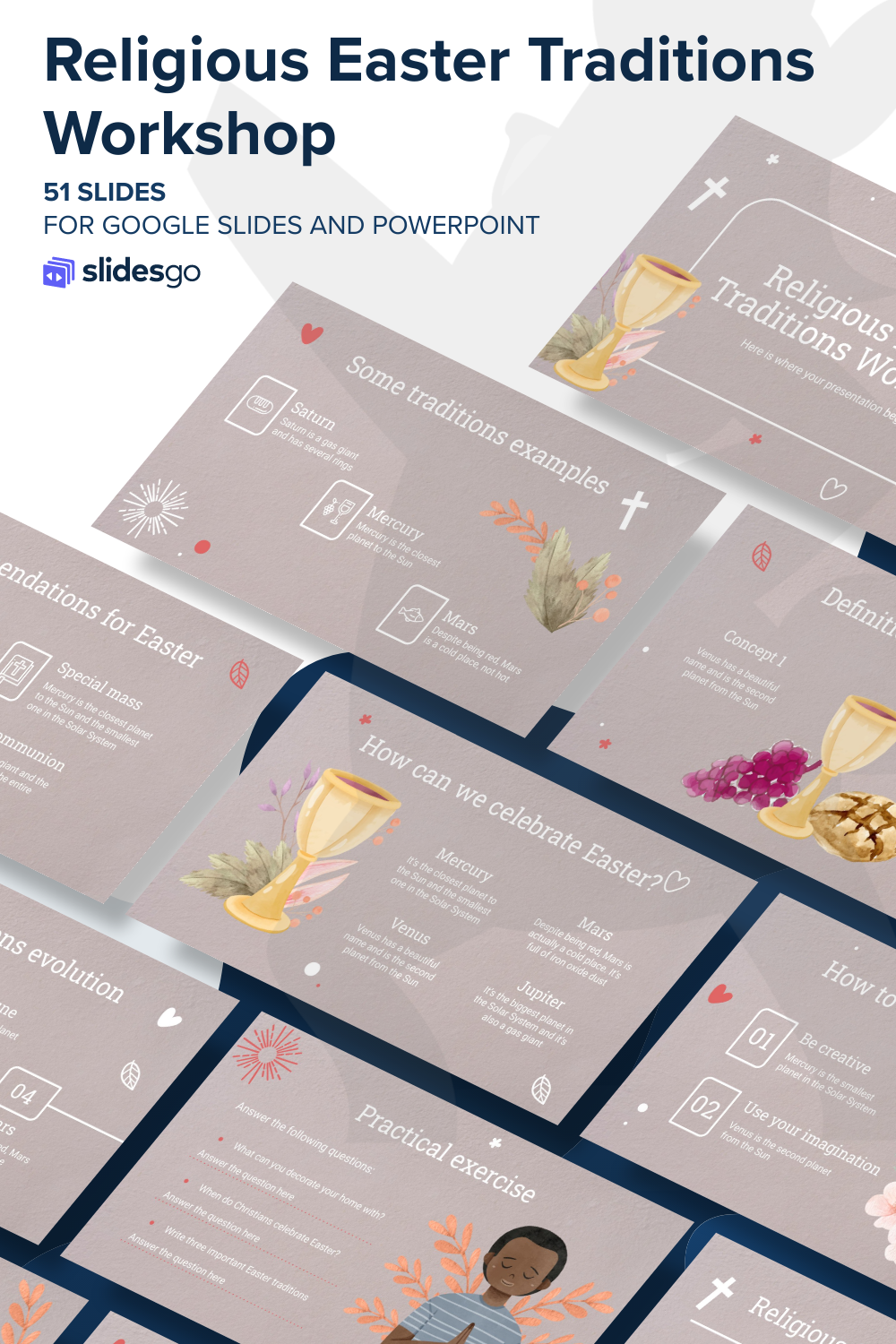 Religious Easter Traditions Workshop | Google Slides & PPT