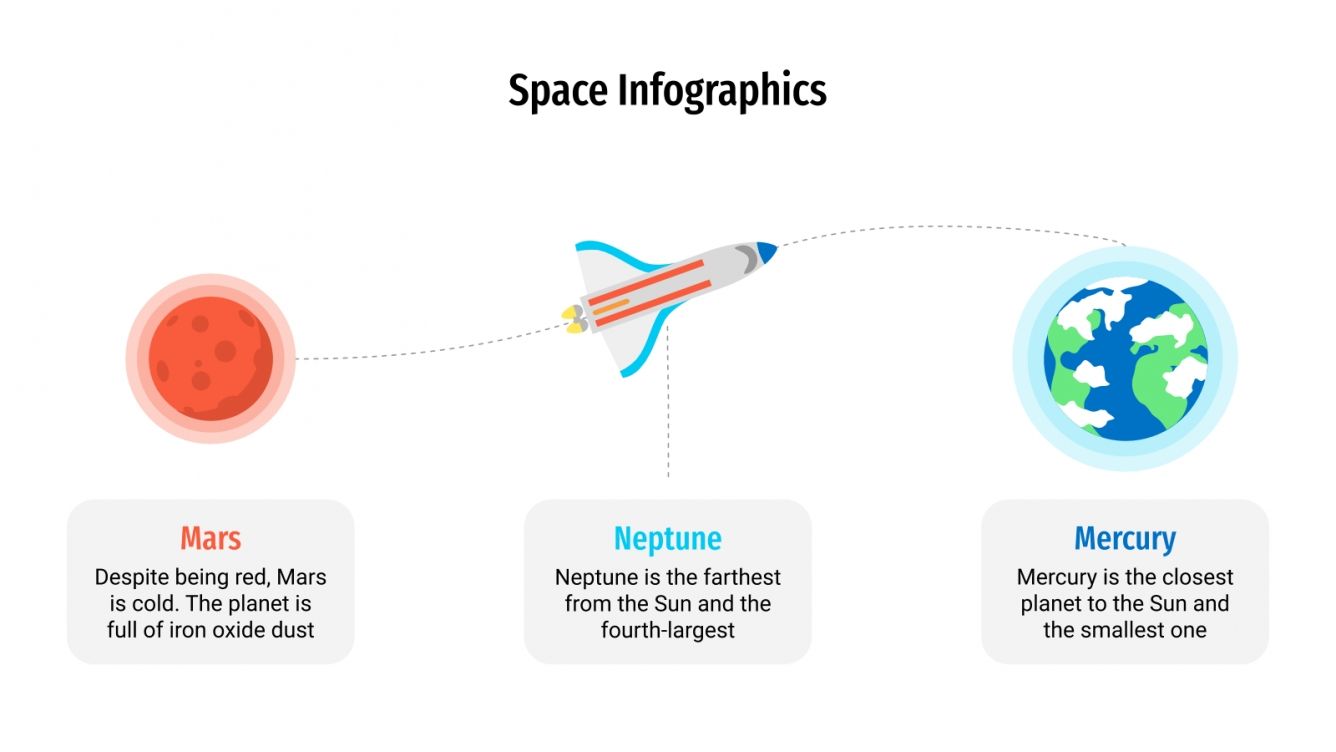 Space Infographics for Google Slides and PowerPoint