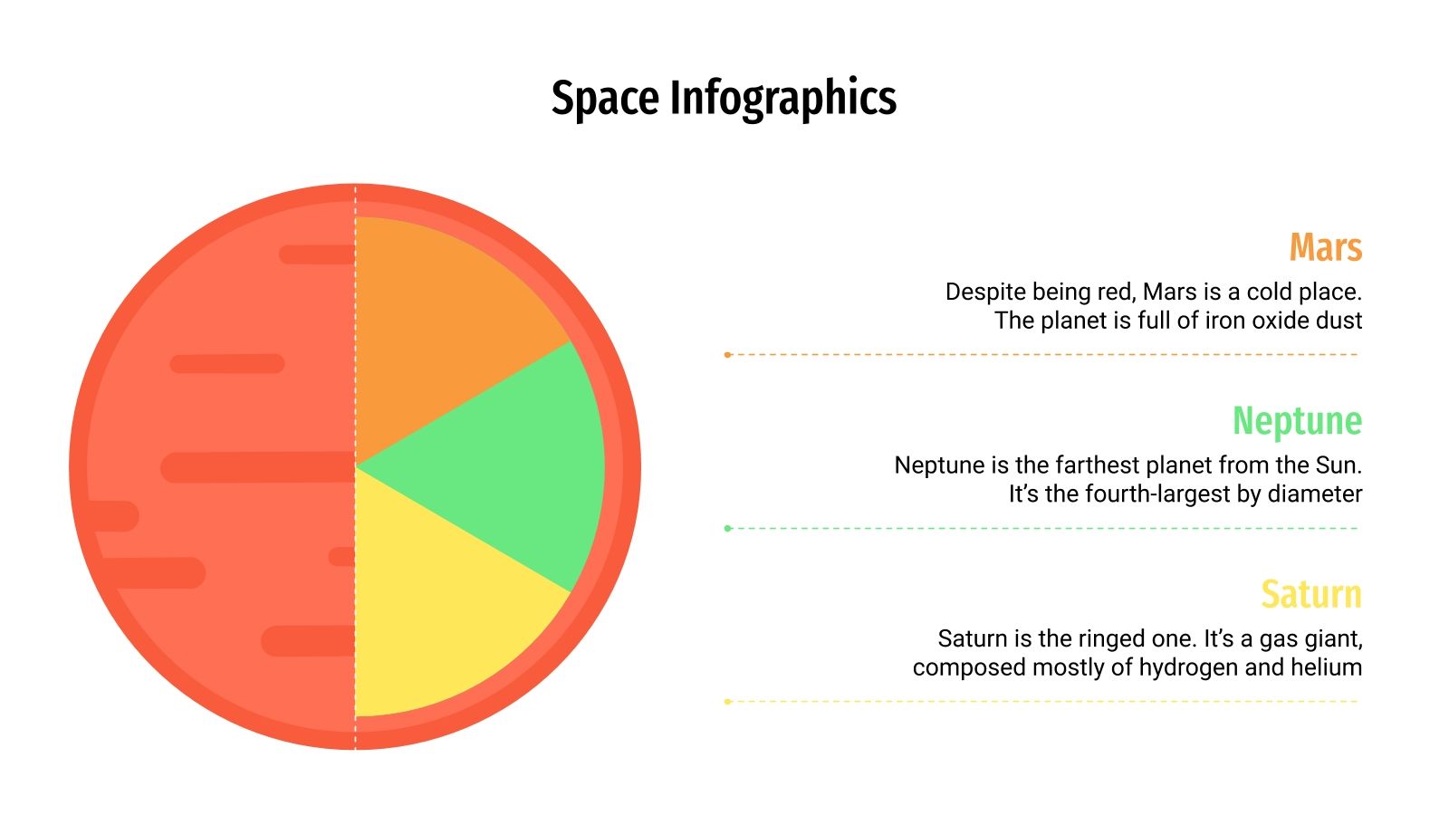 Space Infographics for Google Slides and PowerPoint