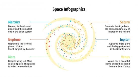 Space Infographics for Google Slides and PowerPoint