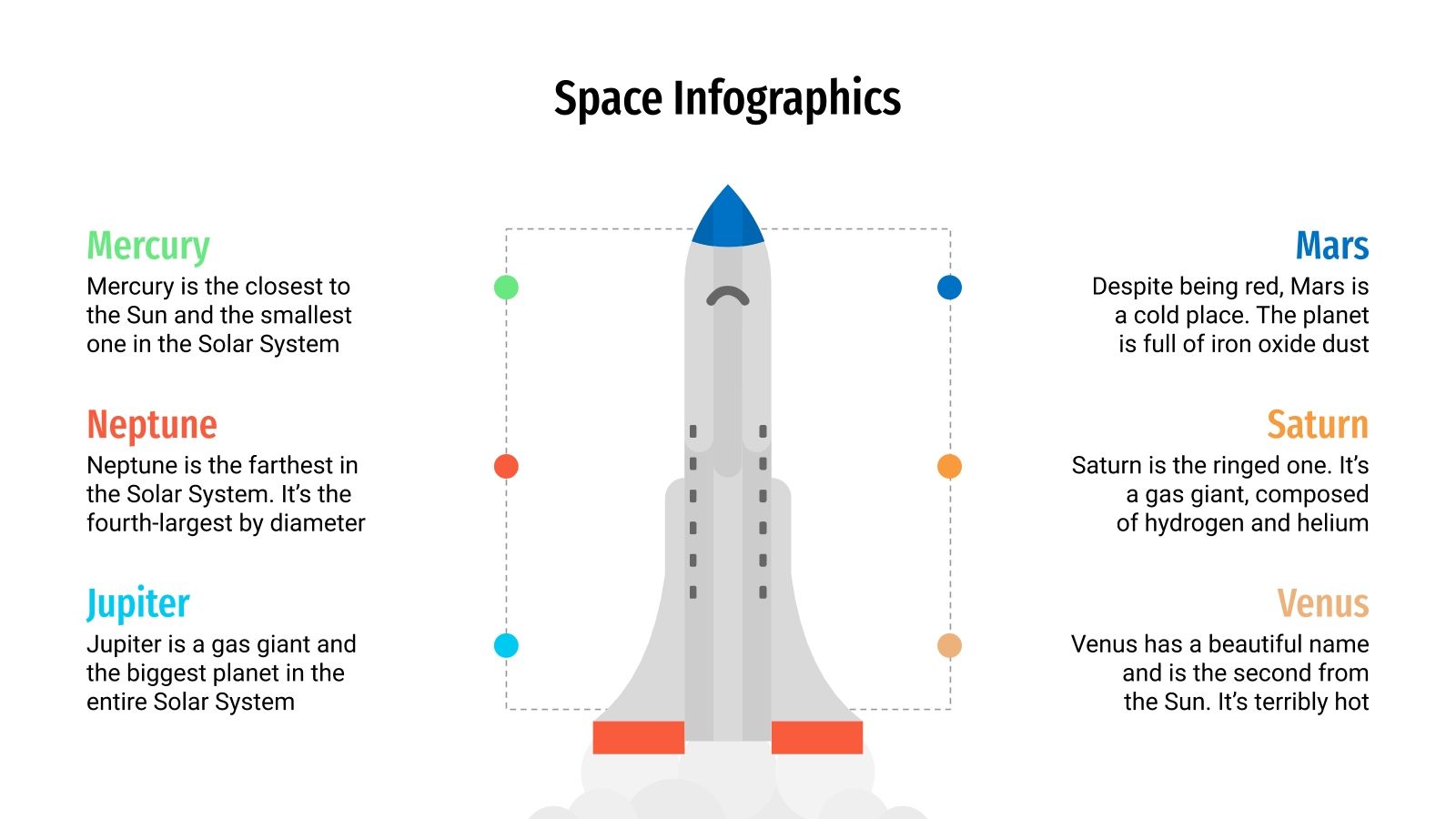 Space Infographics for Google Slides and PowerPoint