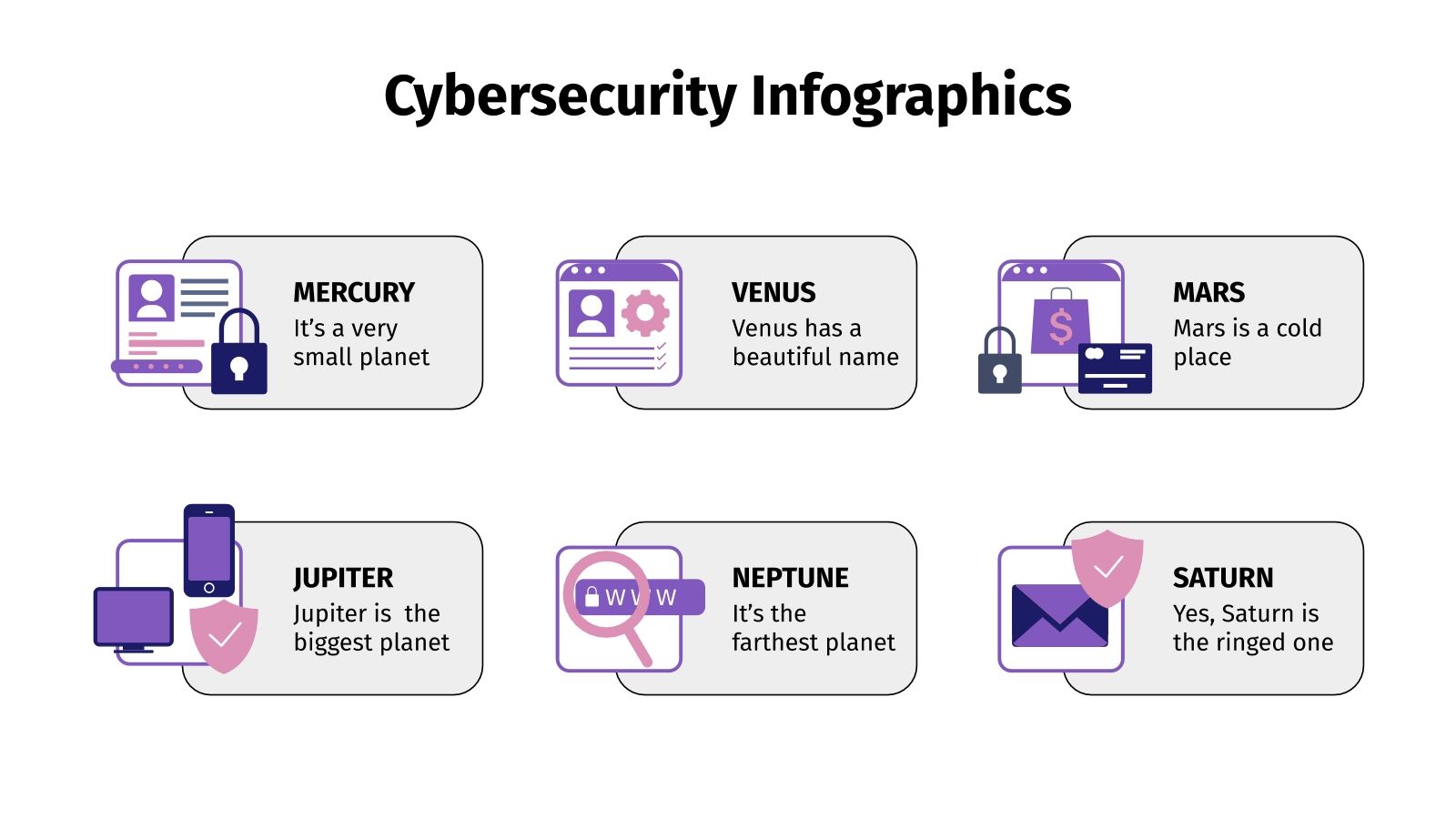 Free Cybersecurity Infographics for Google Slides and PowerPoint