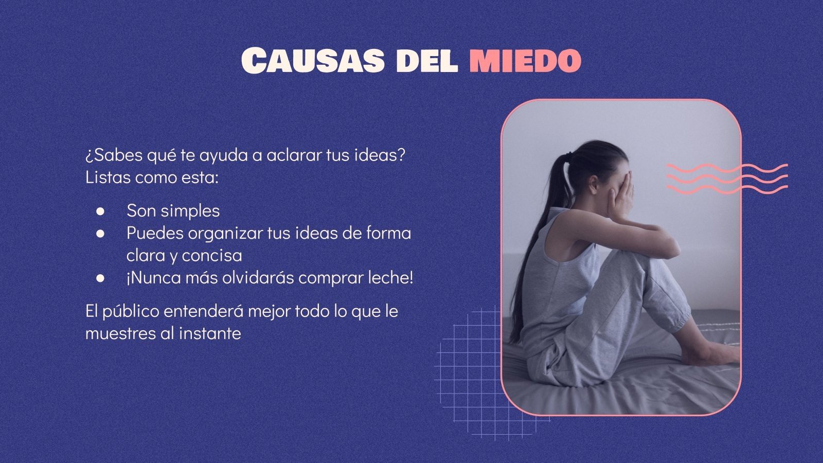 Minitema: ¿Por qué sentimos miedo? | Google Slides y PowerPoint Minitema: ¿Por qué sentimos miedo? | Google Slides y PowerPoint