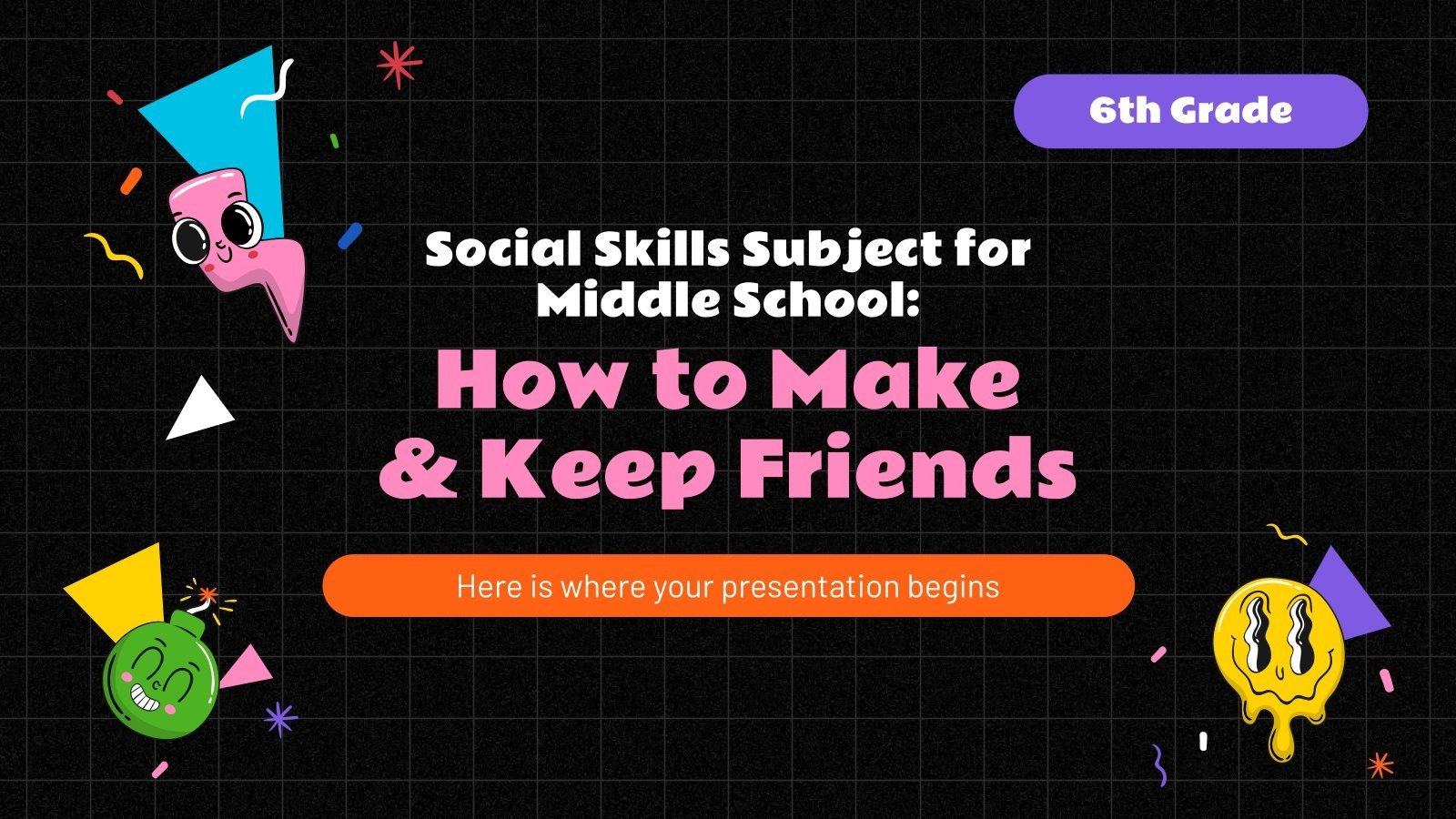 Social Skills: How to Make & Keep Friends | Google Slides & PPT