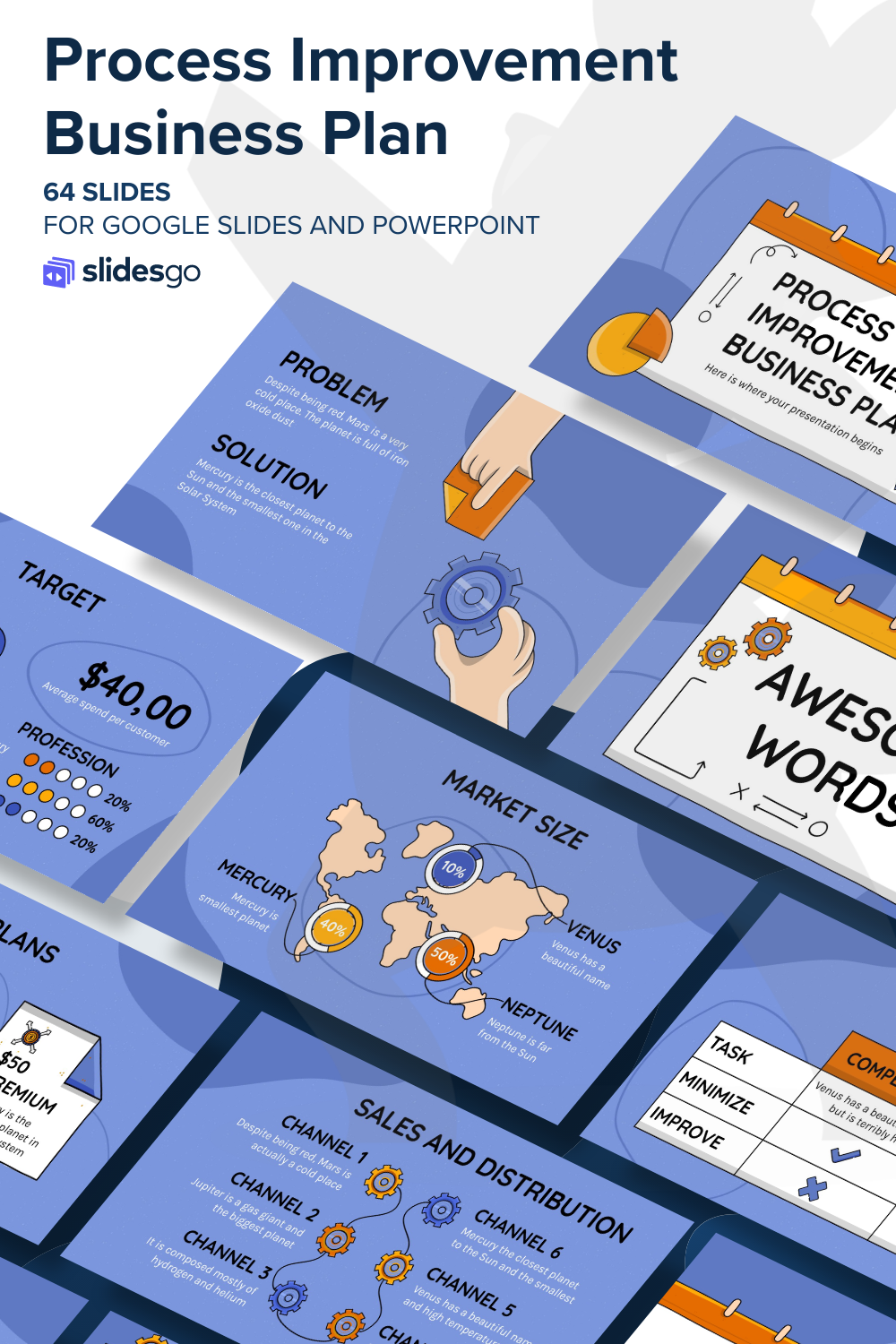 Process Improvement Business Plan | Google Slides & PPT