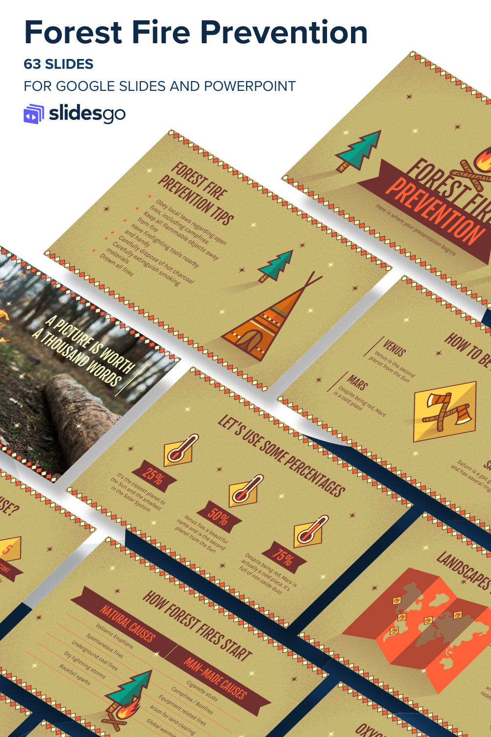 Forest Fire Prevention | Google Slides & PowerPoint template