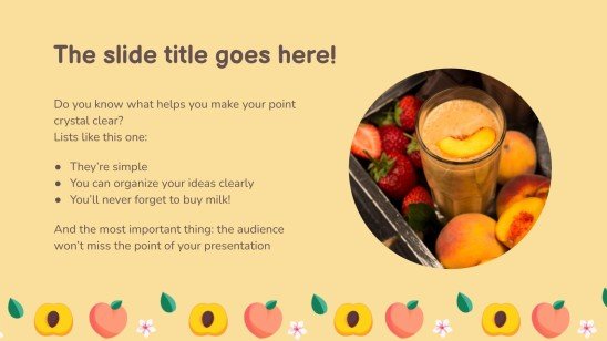 Peach Pattern Minitheme | Google Slides & PowerPoint