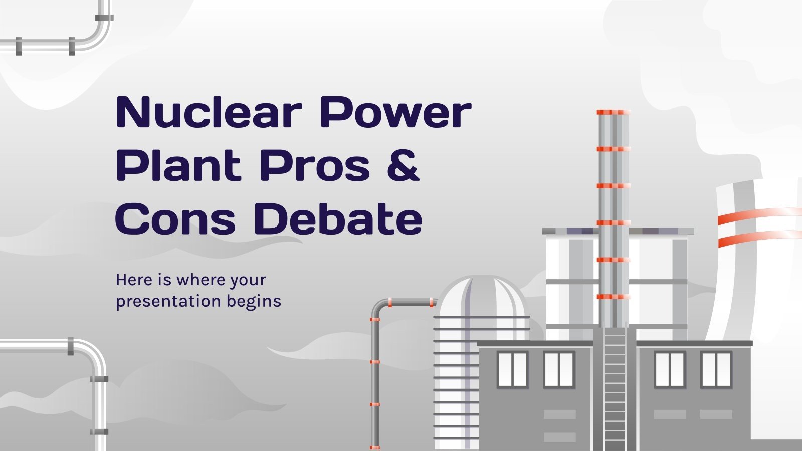 Nuclear Power Plant Pros & Cons | Google Slides & PPT