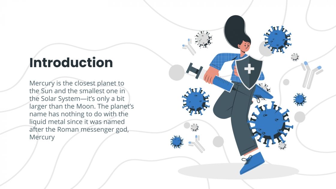 Defenses against Viruses Google Slides & PowerPoint template