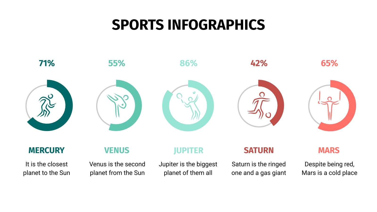 Free Sports Infographics for Google Slides and PowerPoint