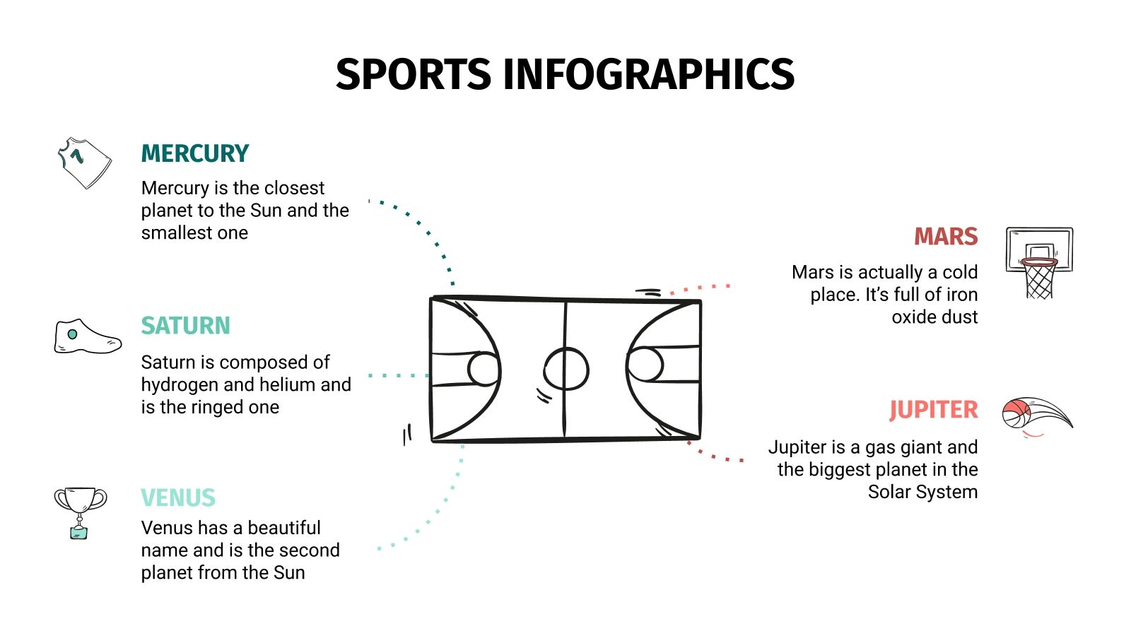 Free Sports Infographics for Google Slides and PowerPoint