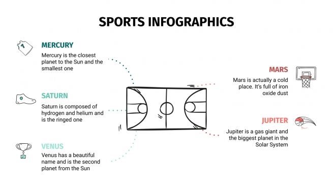 Free Sports Infographics for Google Slides and PowerPoint