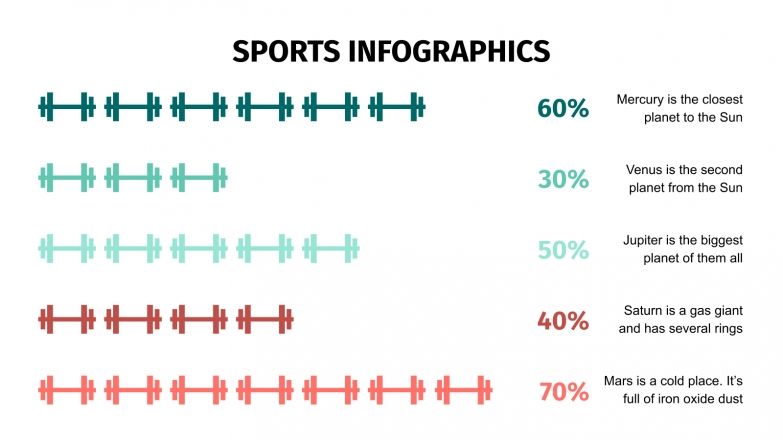 Free Sports Infographics for Google Slides and PowerPoint