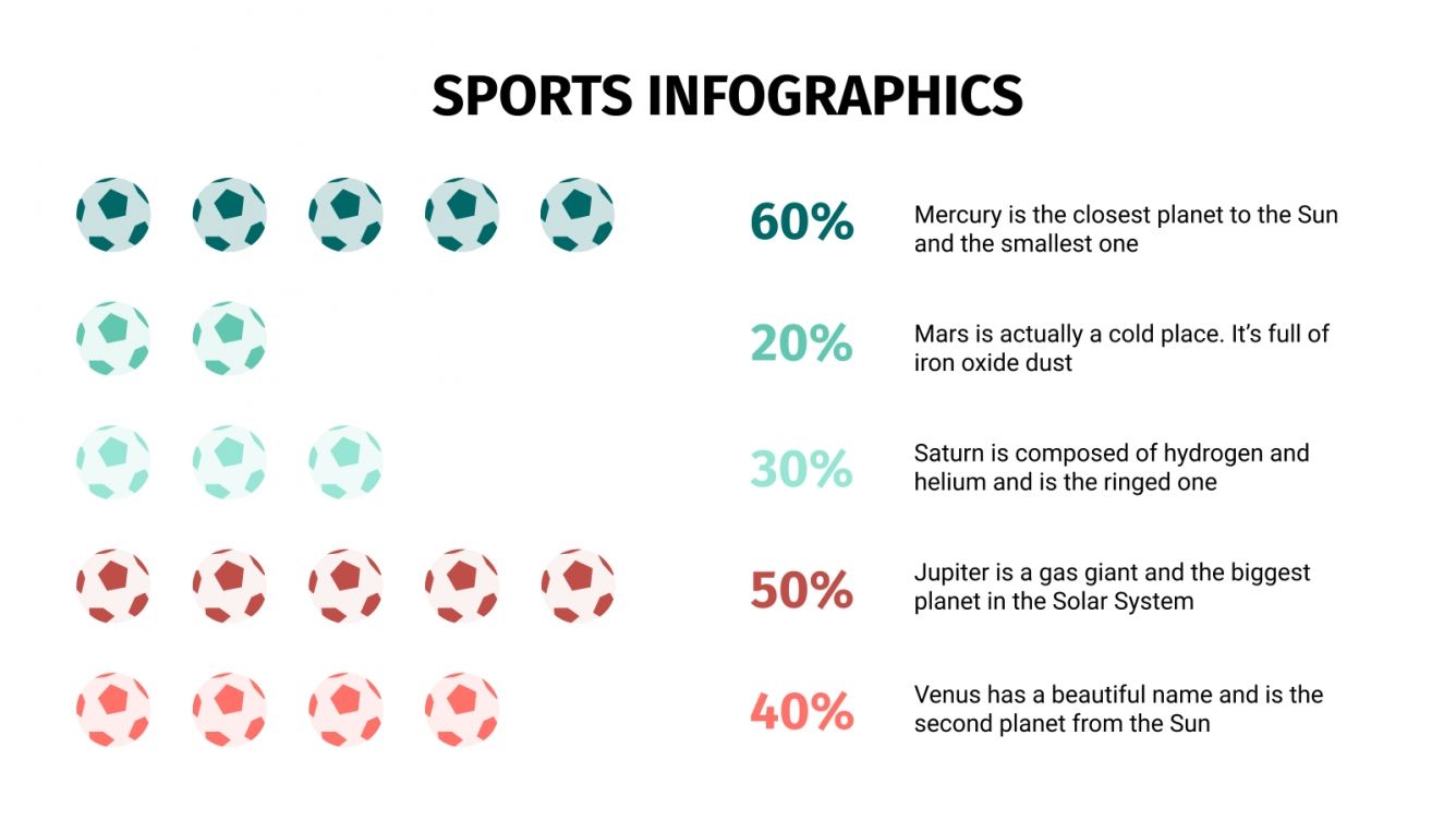 Free Sports Infographics for Google Slides and PowerPoint